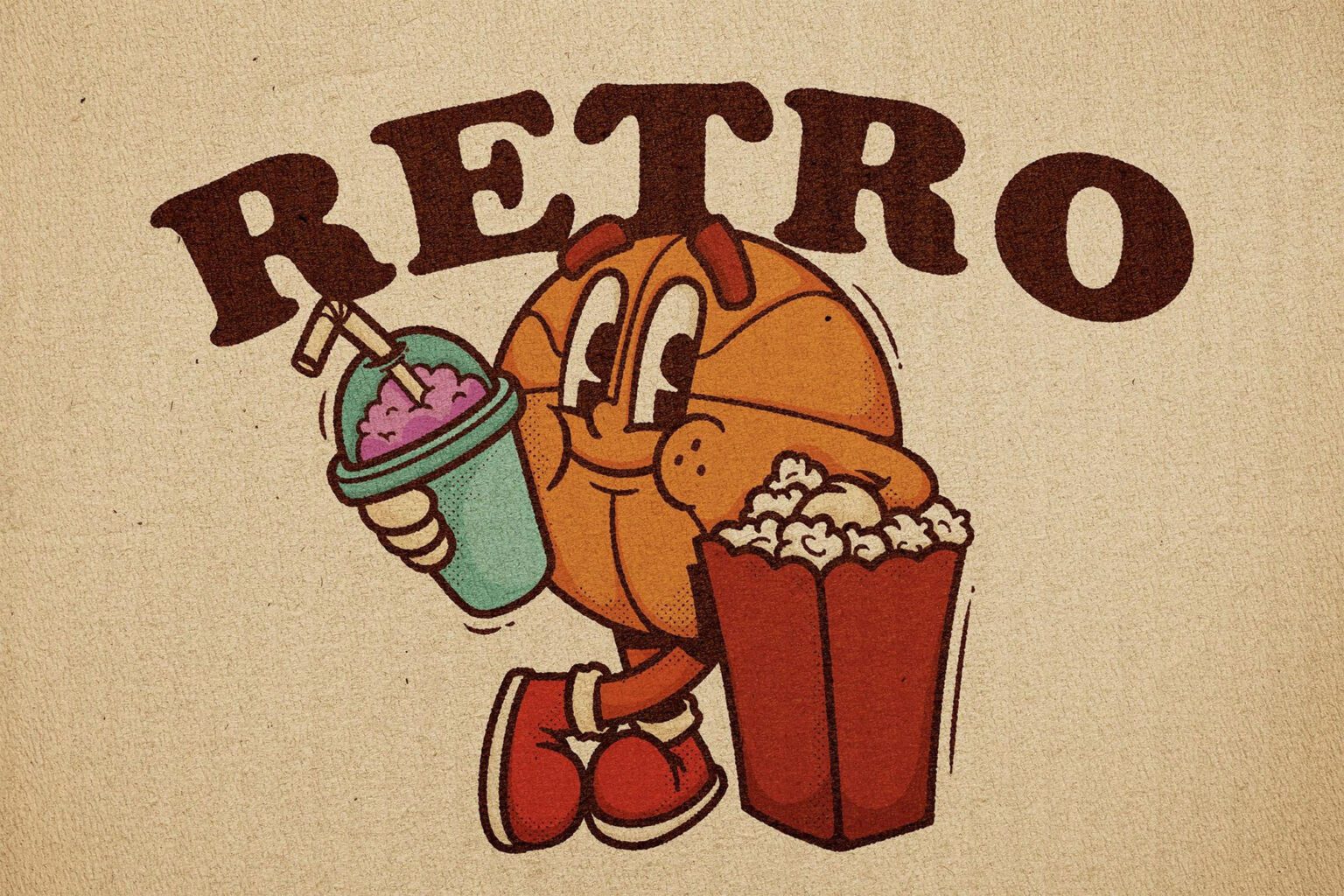 Craft Paper Printing Logo Mockup | Mockup Space